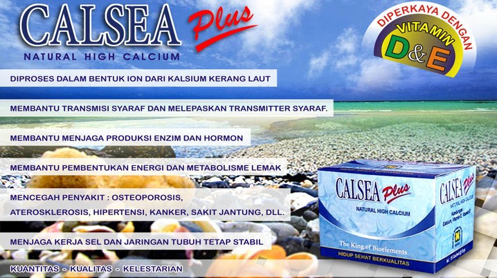 Calsea Plus Natural High Calcium | Toko Online Produk Nasa